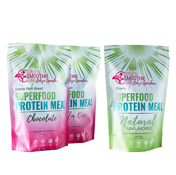 Organic Complete Meal Superfood Plant Protein 3-Pack | GreenSmoothieGirl